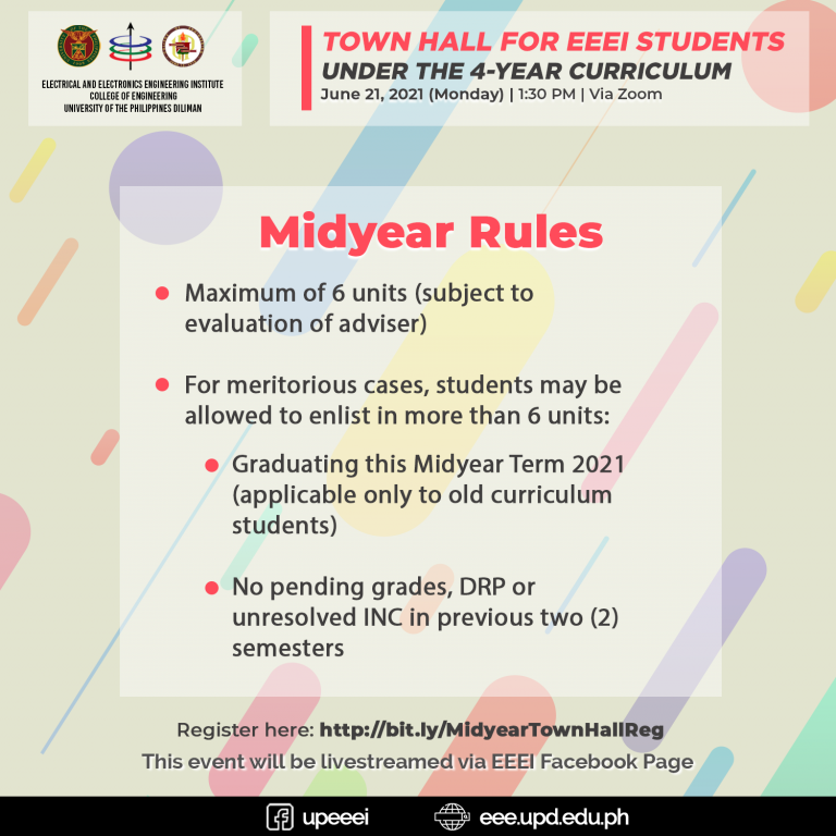 Town Hall for EEEI Students under the 4-year curriculum – Electrical ...