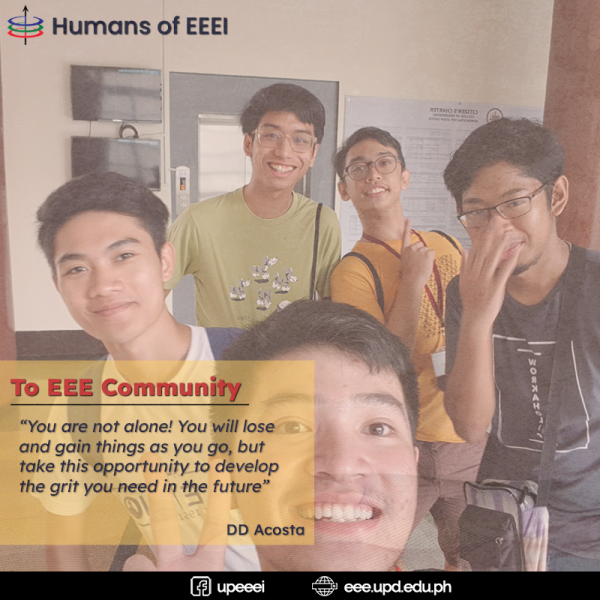 [Humans of EEEI] Dan Dave Acosta – Electrical and Electronics ...