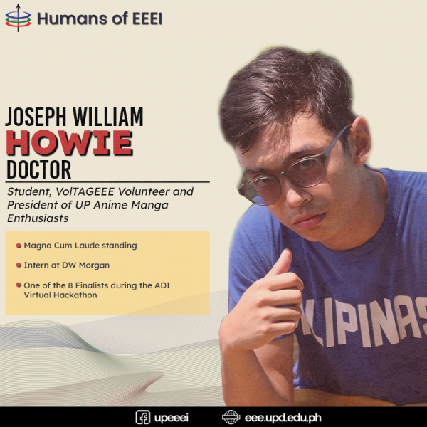 [Humans of EEEI] Joseph William Doctor – Electrical and Electronics ...