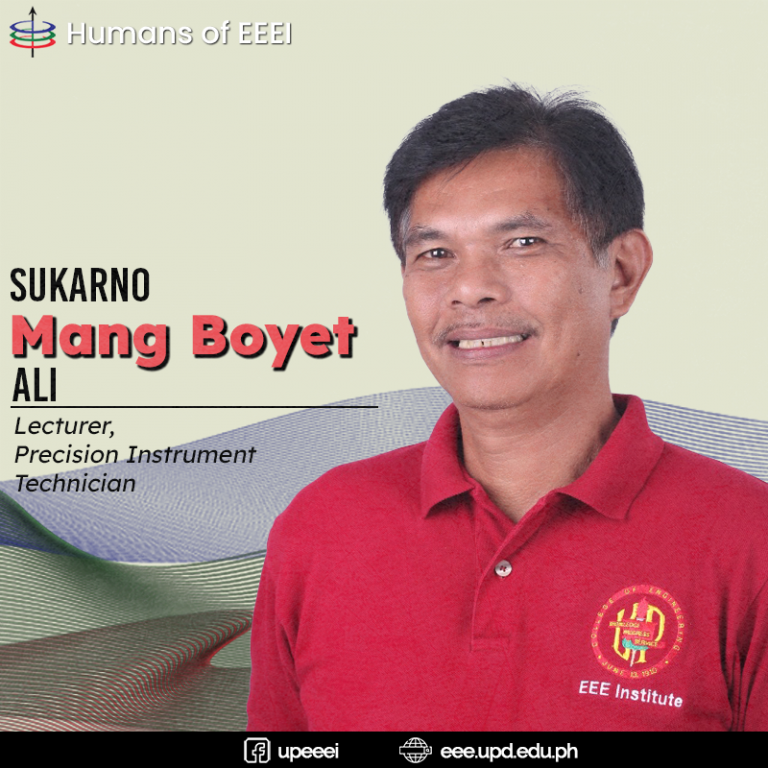 [Humans of EEEI] Sukarno Ali – Electrical and Electronics Engineering ...