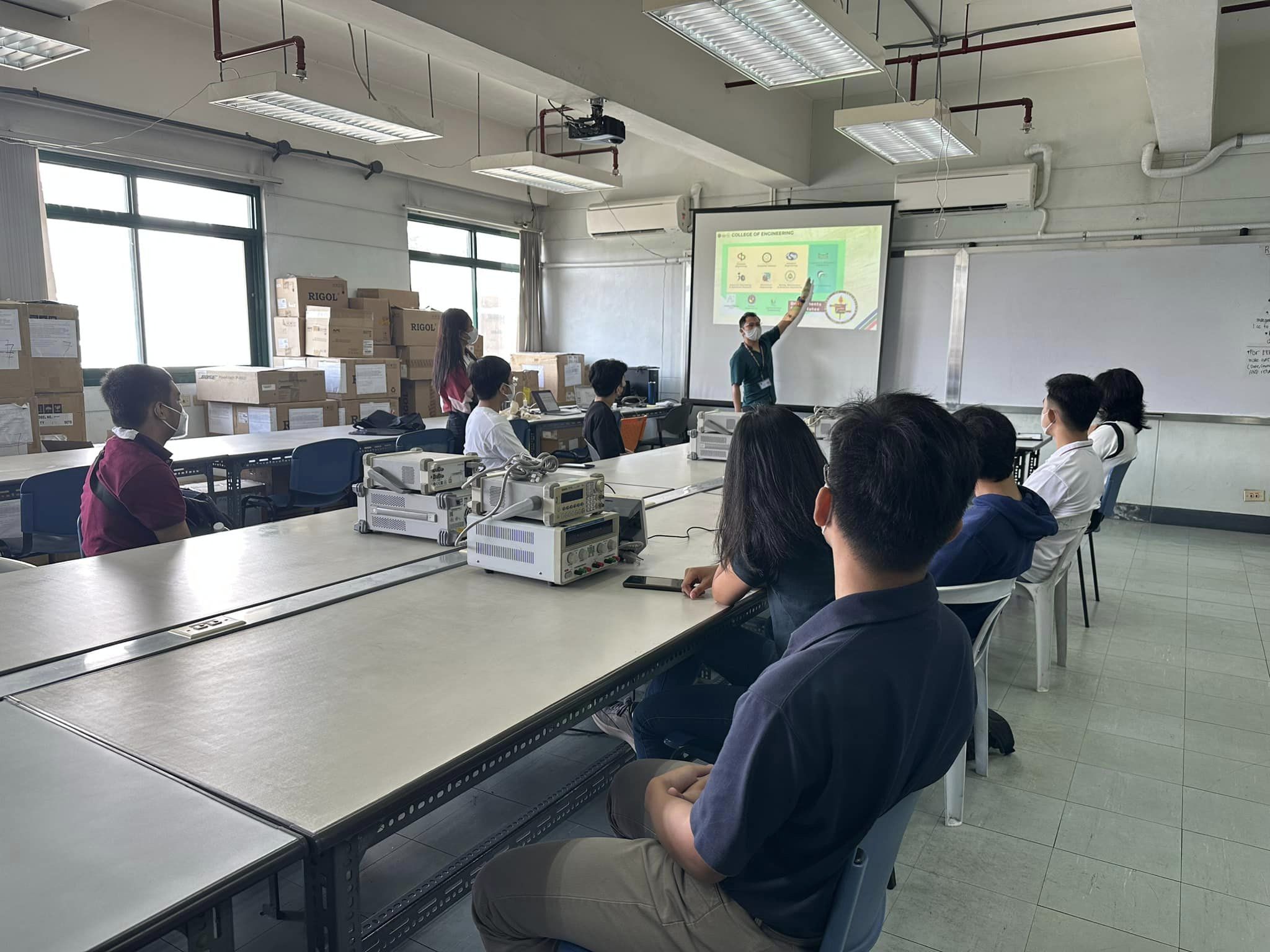 Eight PSHS students immerse at EEE – Electrical and Electronics Engineering Institute