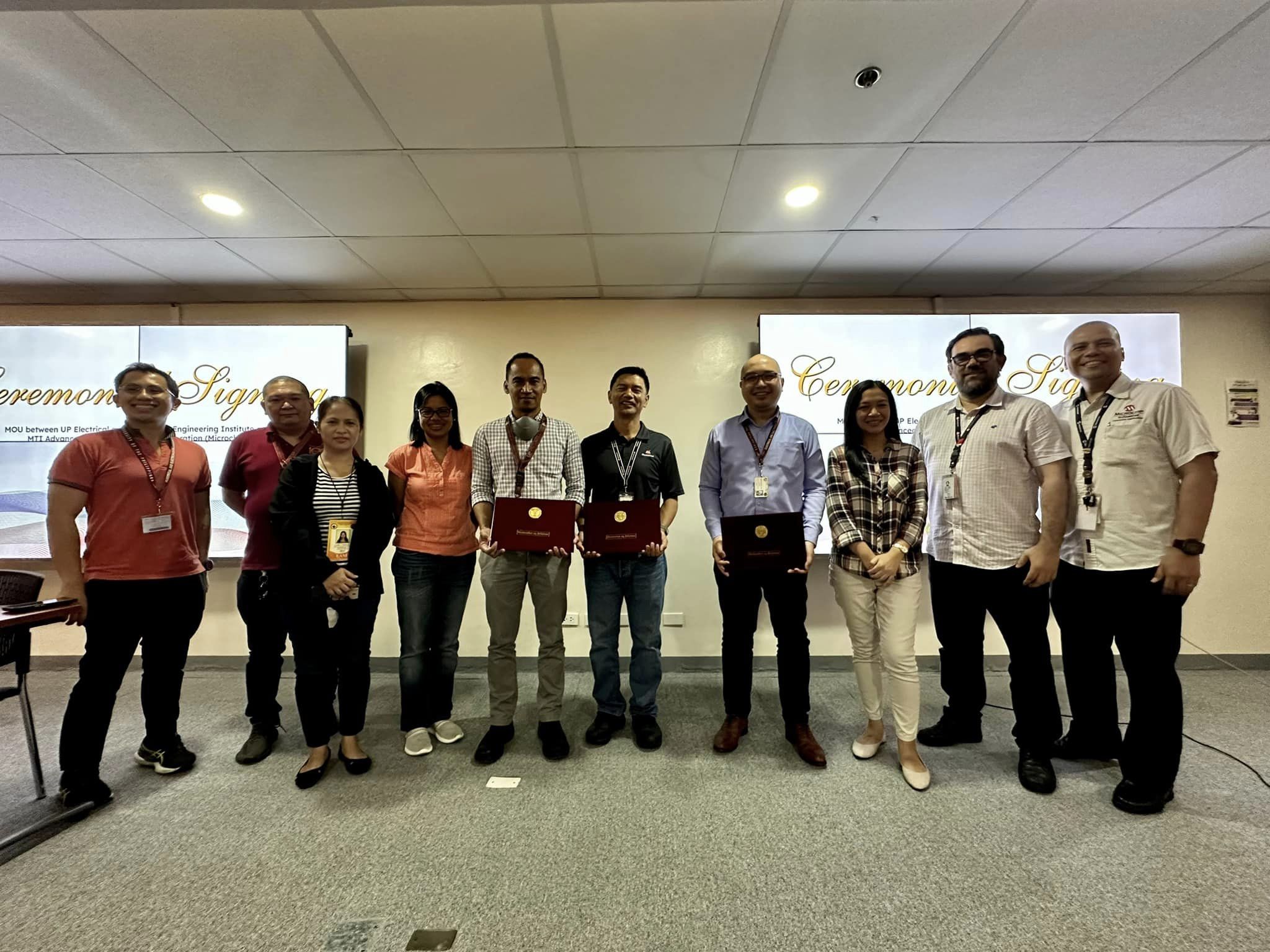 EEEI signs MOU with Microchip – Electrical and Electronics Engineering ...